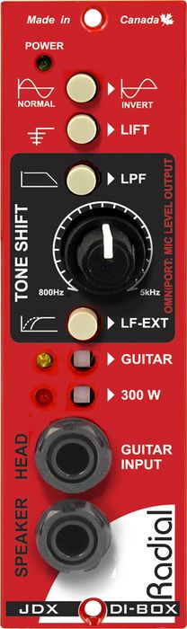 Radial Engineering Jdx 500 Reactor Amplifier Direct Box & Cabinet Emulator | Digiware