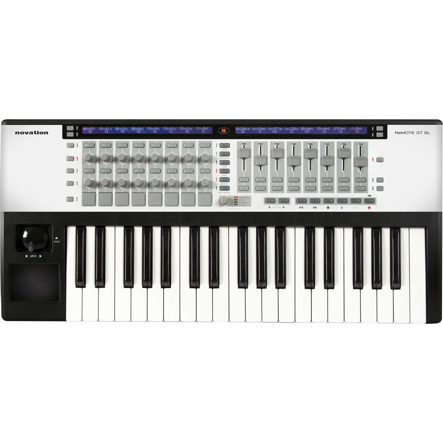 Novation ReMOTE 37 SL MIDI Controller | Musician's Friend Novation ReMOTE 37 SL MIDI Controller | Musician's Friend
