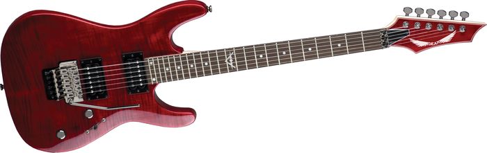 Dean Custom 350 Electric Guitar Transparent Red | Fiveworks