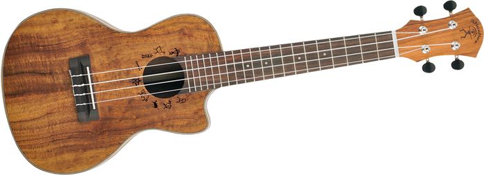 Anuenue Lani Ii Koa Concert Cutaway Electric Ukulele | Musical ...