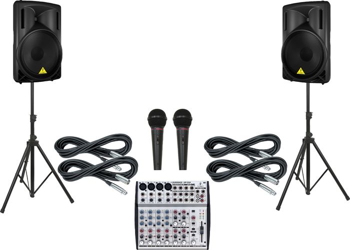 Behringer Ub1202 / B215d Pa Package | Musical Instruments