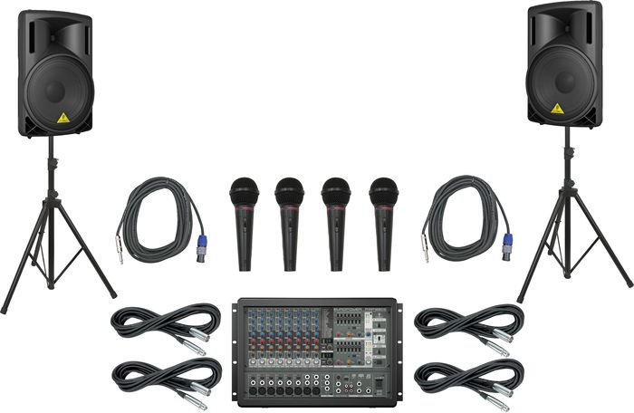 Behringer Pmp1680s / B215xl Pa Package | Linkshots