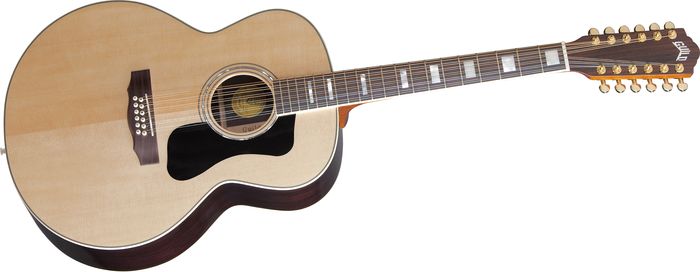 Guild Gad Series F-1512 12-string Jumbo Acoustic Guitar Natural ...
