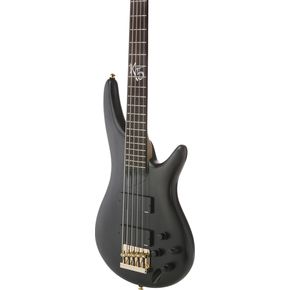 Ibanez K5 Fieldy Signature 5-String Electric Bass Guitar Flat Black ...